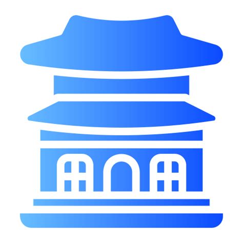 Ícone De Hanok Generic Gradient Fill Freepik