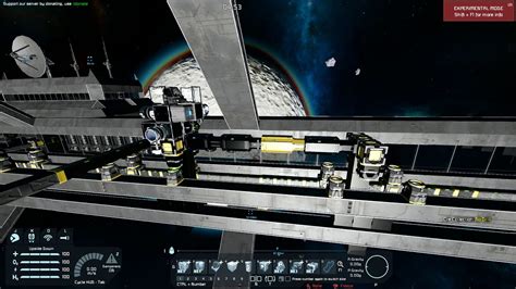 Space Engineers Automated Piston Shipyard Script Youtube
