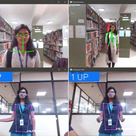 1 face point detection 7 2 pose to detect points in the shoulders and