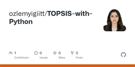 Github Ozlemyigiitttopsis With Python