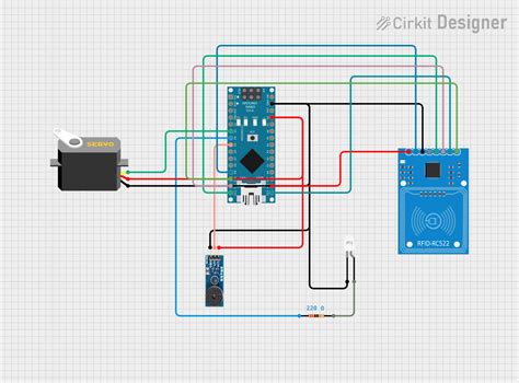 Arduino Nano Rfid Access Control With Servo And Alert Indicators How