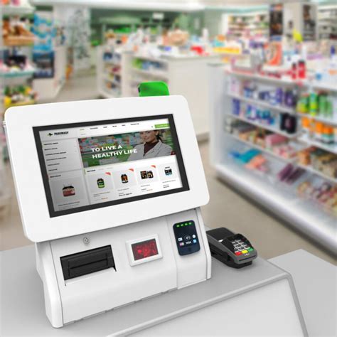 Supermarket Self Checkout Machines And Kiosks Imageholders
