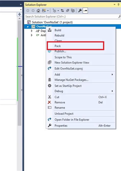 Create And Publish A Nuget Package Using Visual Studio Net Standard
