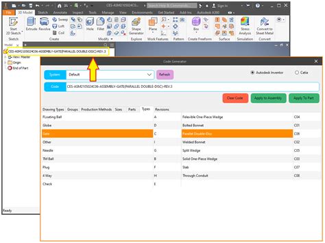 Assign Standard Part Number To Part And Assembly Files Autodesk