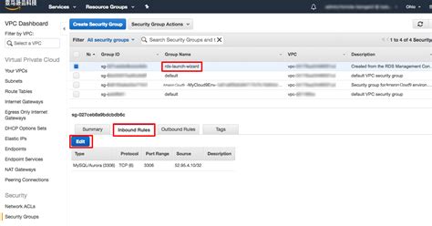How To Configure And Connect To Serverless Mysql Database Amazon Web