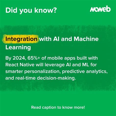 Reactnative Ai Machinelearning Mobileapps Techinnovation