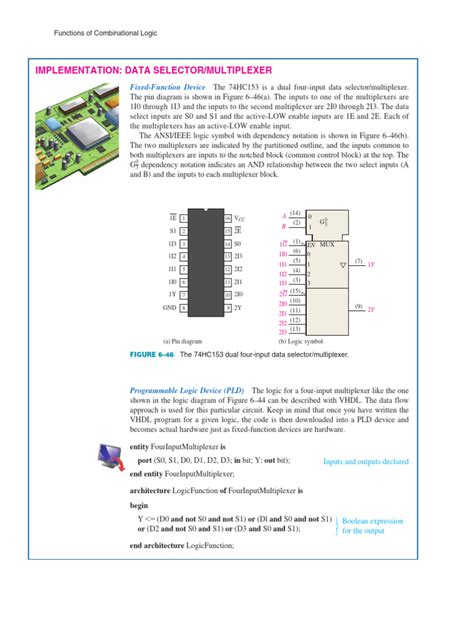 9data Selector Multiplexervhdl 351 352 Pdf Logic Gate