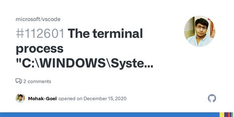 The Terminal Process C Windows System Wsl Exe Failed To Launch Exit Code