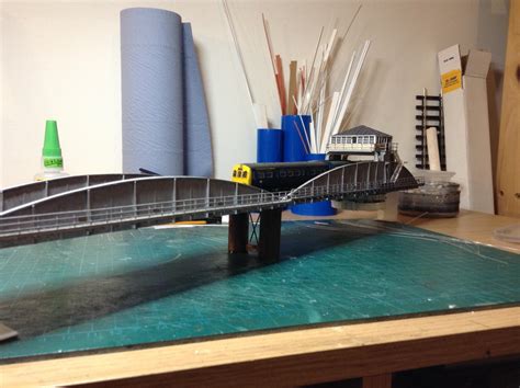 Scratch Built Rail Over River Bridge Kitbuilding And Scratchbuilding Rmweb