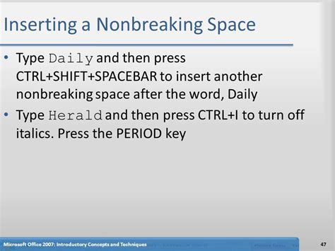 Office Word Non Breaking Space Lasopaspecialists
