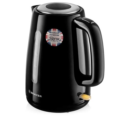 Чайник электрический BRAYER BR1058BK – характеристики, подробные ...