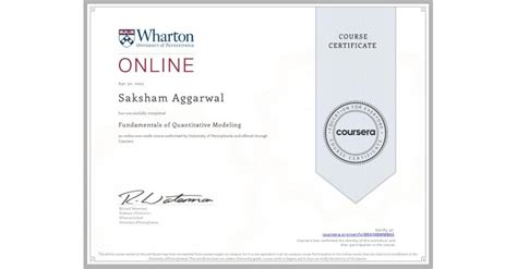 Saksham Aggarwal On Linkedin Completion Certificate For Fundamentals