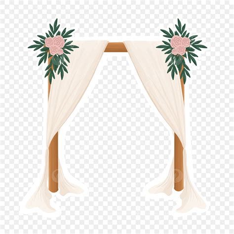 아름다운 웨딩 스탠드 스티커 일러스트 프레임 웨딩 스티커 결혼 Png 일러스트 및 Psd 이미지 무료 다운로드 Pngtree