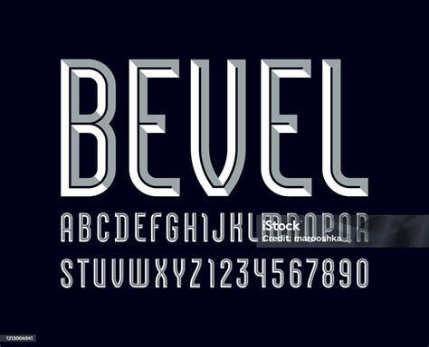 끌 블록 회색 아름다운 글꼴 경사진 문자 벡터 10eps에서 알파벳 컴퓨터 글자에 대한 스톡 벡터 아트 및 기타 이미지 Istock