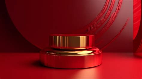 3d 렌더링에서 추상 빨간색과 금색 배경 빨간 그래픽 빨간 디자인 그래픽 모양 배경 일러스트 및 사진 무료 다운로드 Pngtree