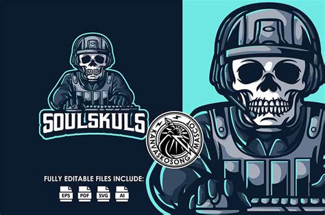 36 Cool Skeleton Logo Designs Envato Tuts