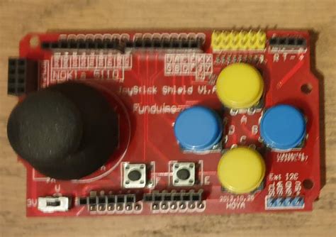 The Jeronimusnet Blog Forth On Arduino 3 Funduino Joystick Game Shield