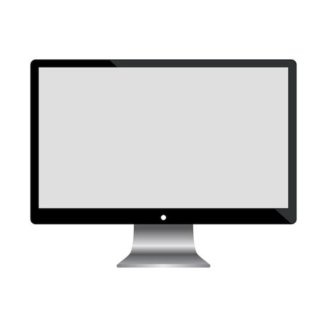 Premium Vector Realistic Computer Monitor