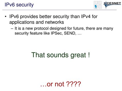 Ppt Security Challenges In Ipv6 From The Campus Perspective Powerpoint Presentation Id 4151582