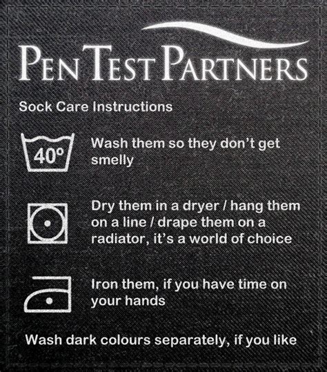 Free Pen Test Partners Socks Pen Test Partners