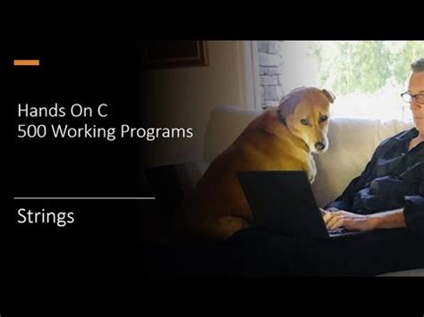 C Programming Strings YouTube