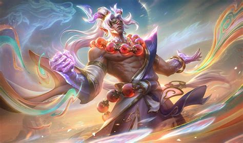 Lol Account With Divine Heavenscale Lee Sin Skin Turbosmurfs