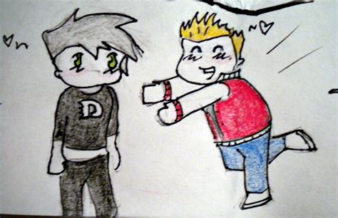 Danny Phantom And Dash Baxter By BlackXmaiL On DeviantArt