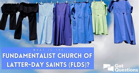 What Is The Fundamentalist Church Of Latter Day Saints Flds