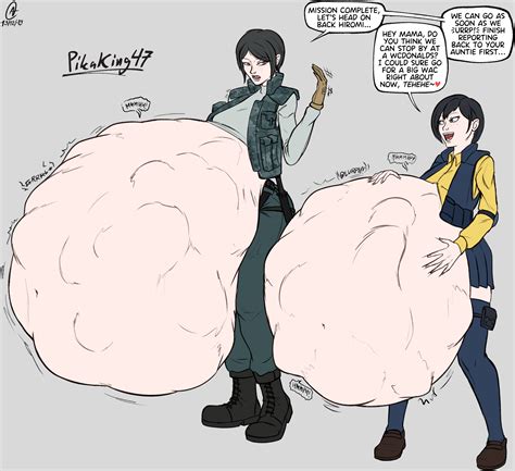 Rule 34 2girls A0iisa Ambiguous Prey Belly Belly Bulge Big Belly Big Belly Bulge Colored