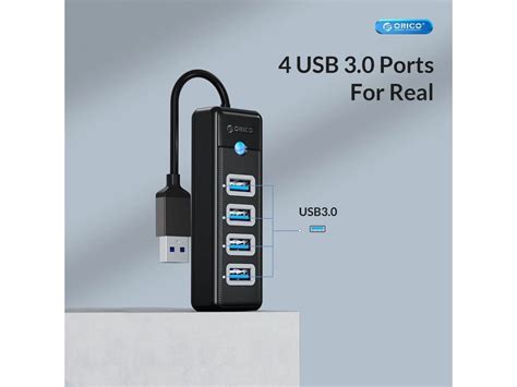 Ports USB HUB Gbps High Speed Multi USB Splitter Ultra Slim OTG Adapter