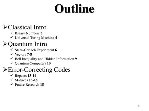 ppt error correcting codes classical to quantum powerpoint presentation id 2265499