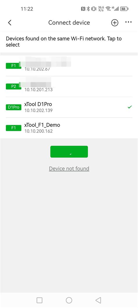 How To Connect Xtool D1d1 Pro To Xtool Creative Space Moible