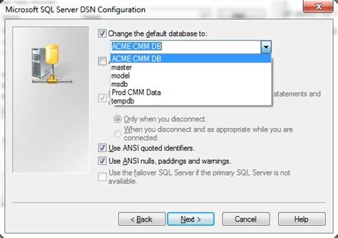 How Do I Manually Add An Odbc Dsn In Order To Use Database Name In Statson Command