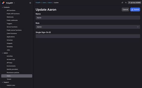 Setting Up Single Sign On Polyapi Documentation