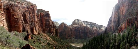 Zion National Park Panorama Oc 1308x1102 Rearthporn
