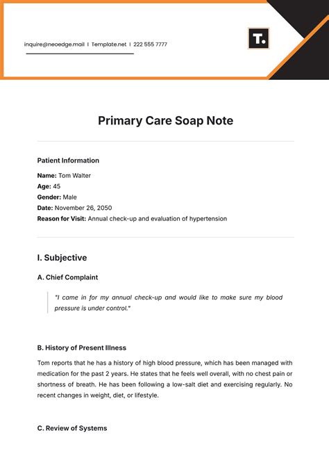 Free Soap Note Templates Editable And Printable