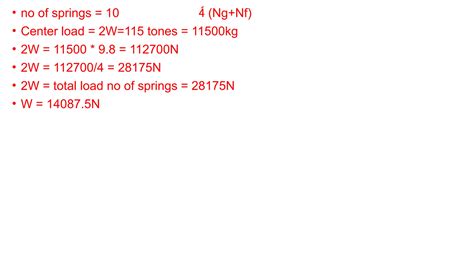 Design Of Machine Elements Leaf Spring Design And Calculation Ppt