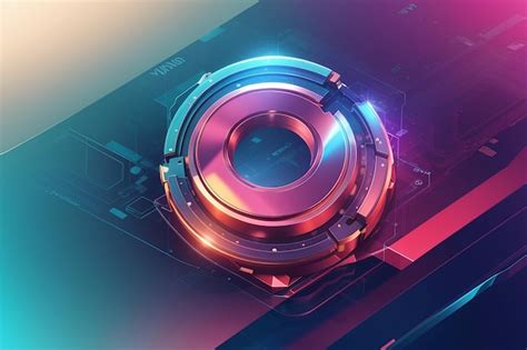 Premium Photo Abstract Secure Technology Background