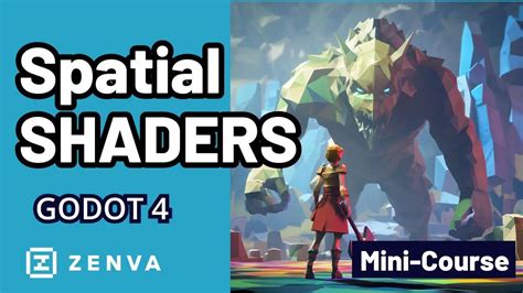 Create SPATIAL SHADERS In GODOT 4