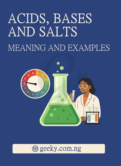 Acids Bases And Salts Meaning And Examples Geeky Nigeria