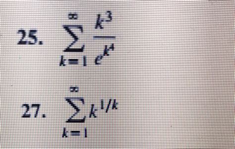 Solved Divergence Integral And P Series Tests Use The