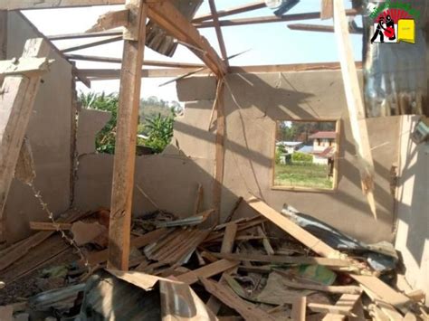 တောင်စလုံး တိုက်ပွဲကြား အရပ်သား နေအိမ် ၂၂၀ ကျော် ပျက်စီးဆုံးရှုံး သျှမ်းသံတော်ဆင့်