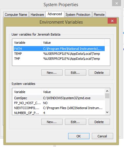 Binary Not Found Ni Community National Instruments