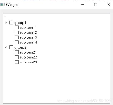 Qt开发详解之qtreewidget控件使用（一）qtreewidget 使用 Csdn博客