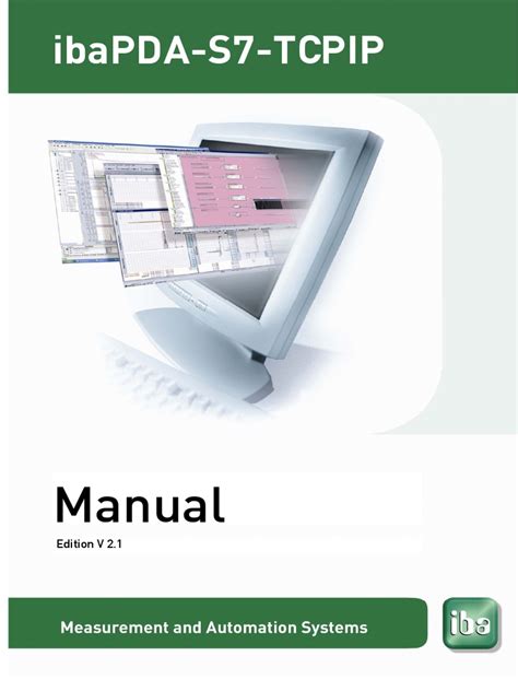 Ibapda Interface S7 Tcpip V21 En A4 Pdf Transmission Control