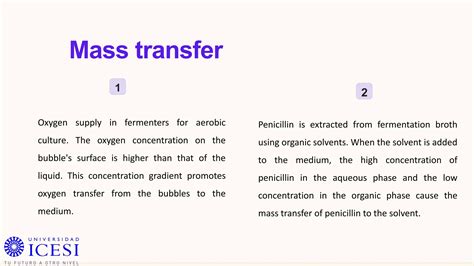 Introduction To Mass Transfer In Fermentation Pptx