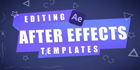 Edit Any Afrer Effects Template By Michick Fiverr
