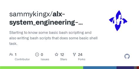 GitHub Sammykingx Alx System Engineering Devops Starting To Know