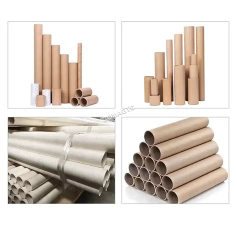 자동 직선 종이 코어 권선 롤링 커팅 제조 기계 커터 판지 종이 튜브 제조 기계