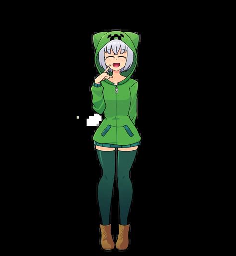 Creeper Girl By Daveskll On Newgrounds